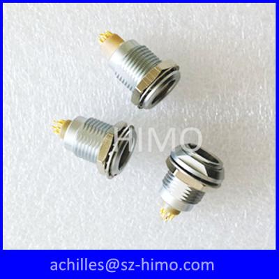 China Metal 7 pin lemo fixed receptacle connector for sale