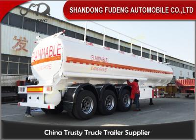 中国 38000リットルはタンカーのトラックのトレーラーの空気懸濁液のディーゼル配達に半燃料を供給します 販売のため