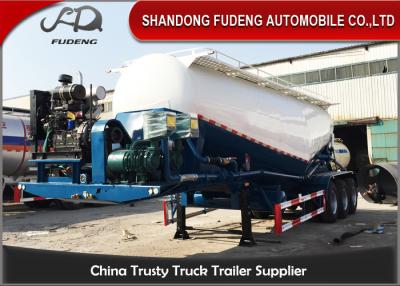 中国 高力鋼鉄バルク セメントのタンカーのトレーラー、トレーラー30トンの半セメント タンク 販売のため