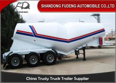 中国 半55cbm 3車軸ウガンダのための乾燥したバルク セメントのトラックの粉の輸送のタンカーのトレーラー 販売のため