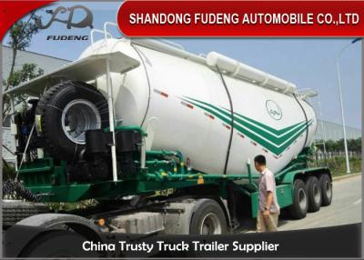 中国 V形バルク セメントのタンカーのセミトレーラー45CBMの粉の物質的な輸送のトレーラー 販売のため