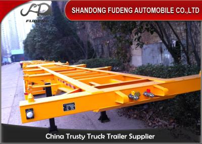Cina Tre assi sospensione meccanica della molla a lamelle del rimorchio scheletrico dei semi da 40 piedi in vendita