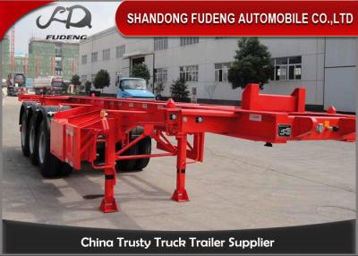 Cina 40 piedi del telaio di rimorchio d'acciaio del contenitore per il trasporto del contenitore in vendita
