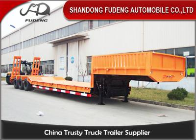Cina Tipo rimorchio basso basso, rimorchio basso di trasporto a macchina di SKD del letto del camion del collo d'oca  in vendita