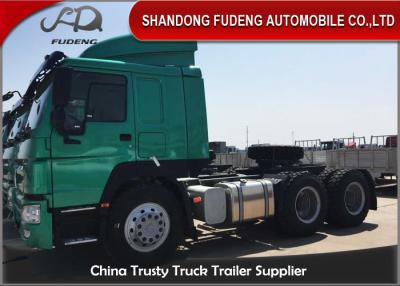China Left Hand Drive Tractor Head Trucks Low Roof Cabin 371HP 6 * 4 Type for sale