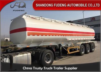 China 45000 L Fuel Tanker Semi Trailer Carbon Steel Transport Crude Oil Tanker Trailer for sale