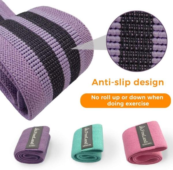 Quality Hip Band Resistance Set Custom Logo Hip Circle Resistance Bands for Booty Glutes for sale