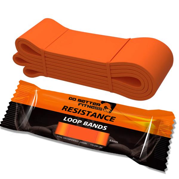 Quality TPE Stretch Loop Resistance Bands 2080*4.5*83mm Pull up Assist Band Power Bands, for sale