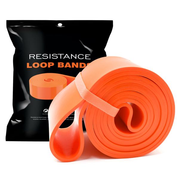 Quality TPE Stretch Loop Resistance Bands 2080*4.5*83mm Pull up Assist Band Power Bands, for sale