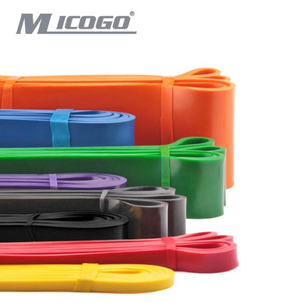 Quality TPE Stretch Loop Resistance Bands 2080*4.5*83mm Pull up Assist Band Power Bands, for sale