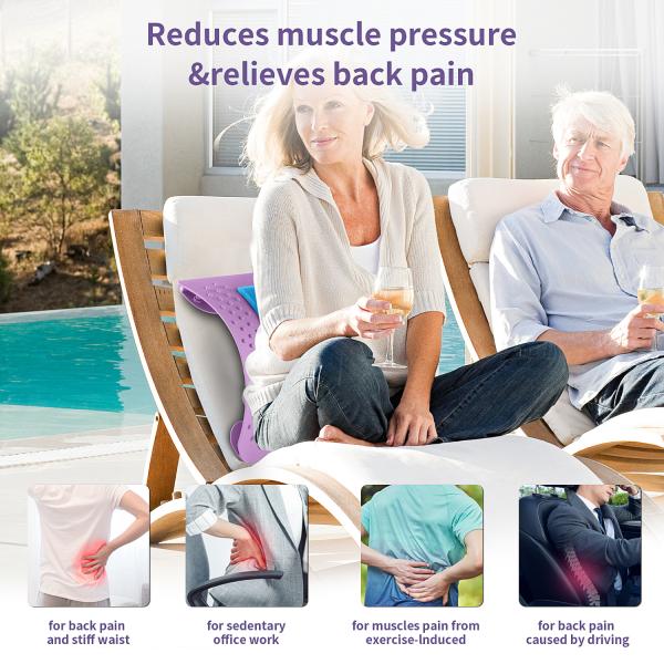 Quality Back Stretcher Contiuously Variable Adjustable Back Massager for Lower Upper for sale