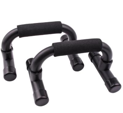 China Adjustable Push up bar Gym Exercise Equipment Fitness 1 Pair H Style Push up Bars Stands Custom for Floor Strength Training for sale