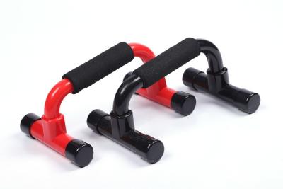 China Adjustable Push up bar Gym Exercise Equipment Fitness 1 Pair H Style Push up Bars Stands Custom for Floor Strength Training for sale