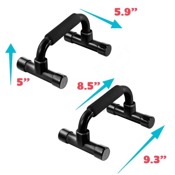 Quality Home Workout Equipment Push-Up Bar with Soft Foam Grip and Non-Slip Feet for for sale