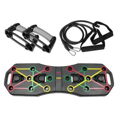 China 9 in 1 Multifunction Push up Board Fitness Push up Board Sport Pushup bar System Fitness Custom Push up Board for sale