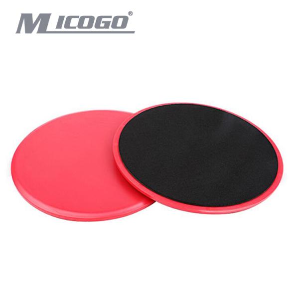 Quality 2PCS Sliding Slider Gliding Discs Indoor Exercise Plate Sliding Muscle Training for sale