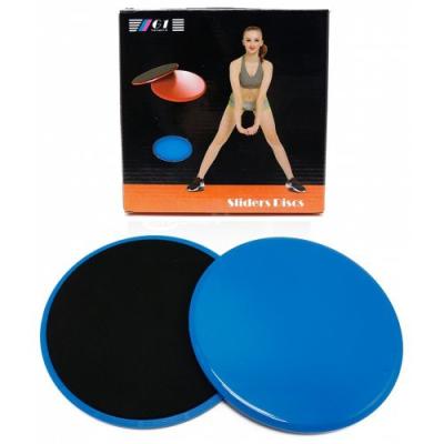 China Set of 2 Gliding Core Sliders for Improved Balance Abdominals Strengthening Fat Burning with Slider Discs for sale