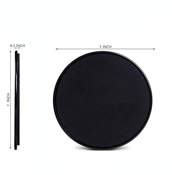 Quality Set of 2 Gliding Core Sliders for Improved Balance Abdominals Strengthening Fat for sale