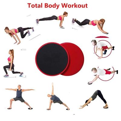 China Set of 2 Gliding Core Sliders for Improved Balance Abdominals Strengthening Fat Burning with Slider Discs for sale