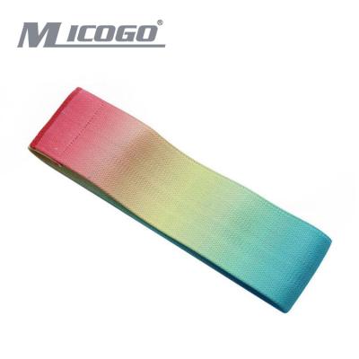 China Custom Logo Wide Anti slip Fabric Resistance Loop Band Hip Exercise Booty Bands ,for  Gaining Confidence in Yoga Training for sale