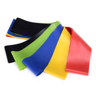 China Custom Color Strength Resistance Bands with Bag for Daily Stretching Home Gym Assisted Training 5 Pcs Mini Exercise Band Set for sale