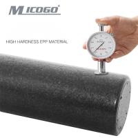 China EPP Black Foam Roller  High Density  Solid Mini Wholesale Customized 30 45 60 90 cm Massage logo Custom Design for sale