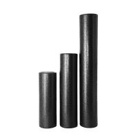 China EPP Black Foam Roller  High Density  Solid Mini Wholesale Customized 30 45 60 90 cm Massage logo Custom Design for sale