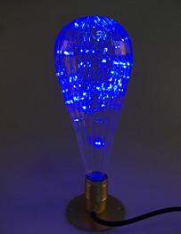 China Christmas Decorative Led Bulbs S140 Water Drop Led Copper Wire String Lights for sale