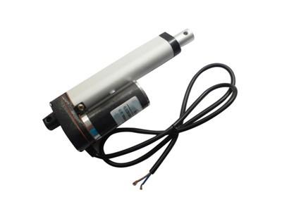 Cina Motore elettrico dell'azionatore lineare utilizzato per la sedia di massaggio, 24VDC, 20W, colpo 50-400mm, tubi di alluminio, applicazione multipla in vendita