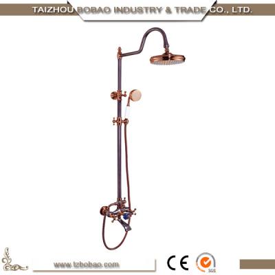 China 89034Y European style High-end Classic Design ORB Brass Bathroom Shower Faucet set Ducha Grifo for sale