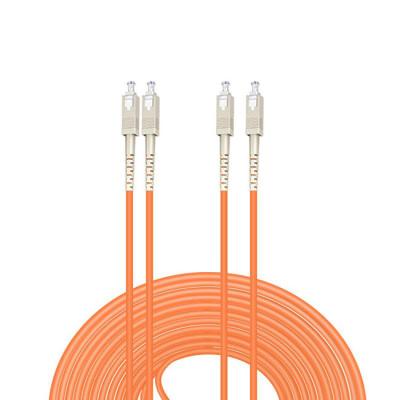 Cina Cavi patch in fibra ottica duplex 3,0 mm PVC SC UPC - SC UPC OM2 arancione in vendita
