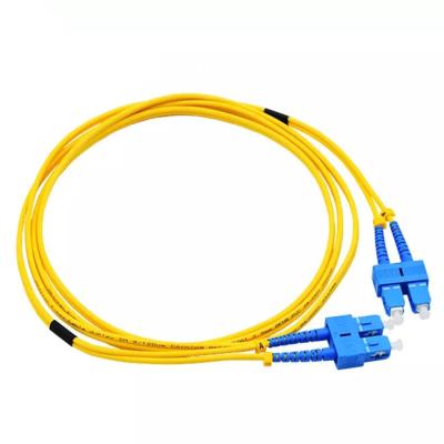 Cina Duplex 2.0mm PVC SC UPC - Fornitore di cavi patch in fibra ottica SC UPC G657A1 in vendita