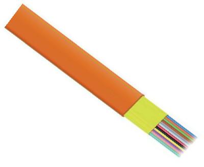 Cina GJFDBV Indoor Multi-Core Mini Flat Single/Muti Mode Cable Guaina in PVC/LSZH 4-12Core in vendita
