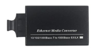 China 10/100/1000M Mini-Ethernet-Medienkonverter 1,25 Gbit/s Glasfaserkonverter zu verkaufen