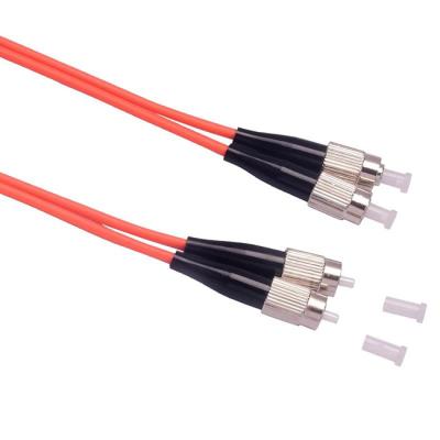 中国 複式アパートの繊維光学のパッチ・コード 2.0mm LSZH FC UPC - FC UPC マルチモード OM1 販売のため