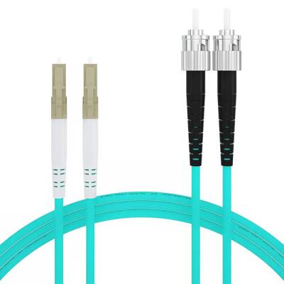 Cina LC - Cavo patch in fibra ottica ST Duplex UPC APC 2.0mm PVC OM3 blu in vendita