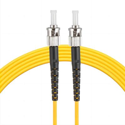 Cina Simplex 3,0 mm PVC LSZH OFNR ST - Cavo patch in fibra monomodale ST in vendita