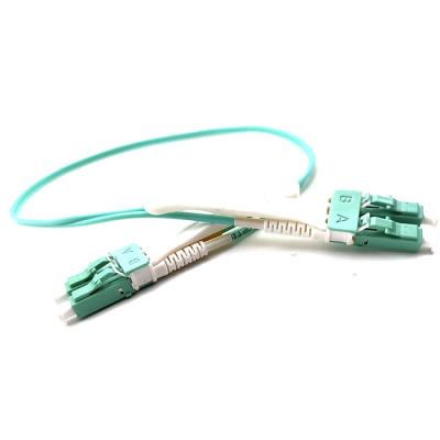Cina Duplex 3,0 mm 2,0 mm PVC LSZH LC PC multimodale Polarità OM3 commutabile Uniboot in vendita
