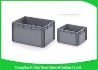 China Virgin PP Plastic Stacking Boxes Light Weight , Large Plastic Storage Containers for sale