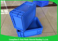 China Customized Large Plastic Storage Containers , Warehouse Stackable Plastic Boxes for sale