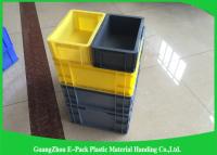 China Customized Large Plastic Storage Containers , Warehouse Stackable Plastic Boxes for sale