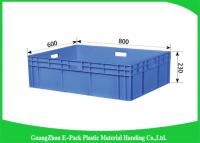 China Stackable Euro Stacking Containers Transport Turnover Storage Long Service Life for sale
