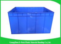 China Logistics Packaging Plastic Storage Trays Recycle Stackable  For Warehousing for sale