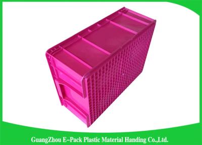 Cina Trasporto pieghevole dei container accatastabili del magazzino di grande economia di spazio di plastica di capacità in vendita