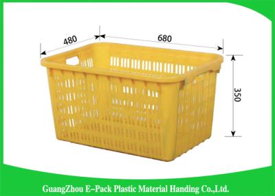Cina Le casse di plastica dell'alimento del magazzino di dimensione standard per i supermercati accendono lo stoccaggio in vendita