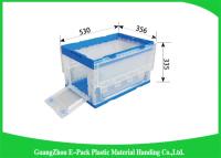 China Household Collapsible Plastic Containers Easy Stacking Environmental Protectionv for sale