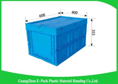 Cina Commestibile pieghevole antistatico dei recipienti di plastica per industria di verdure della frutta in vendita