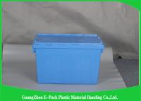 China Standard Plastic Attached Lid Containers Foldable Large Distribution For Industry for sale