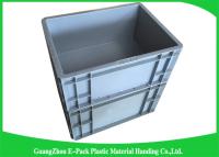 China Top Plastic Solid Euro Stacking Containers Reusable For Fruit And Vegetable for sale