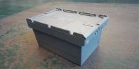 China Smooth Bottom Inside Plastic Attached Lid Containers Easy To Clean for sale